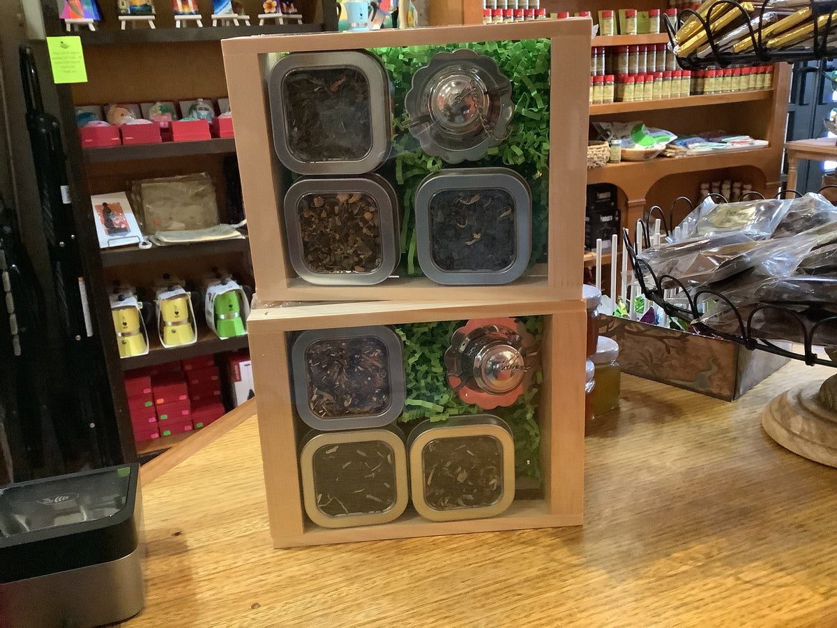 Tea Crate with Infuser – Spicy Caribbee